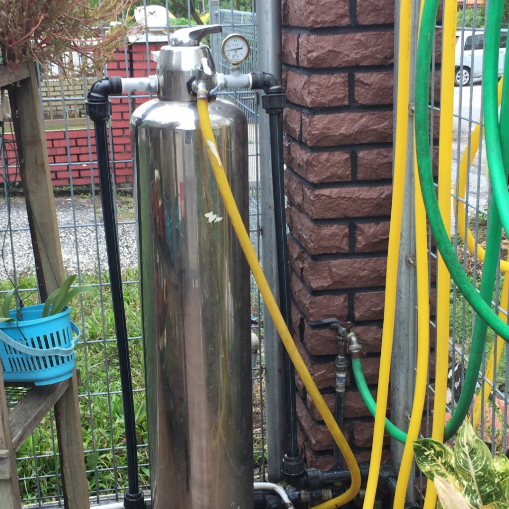 Outdoor Water Filter System Stainless Steel Whole House System