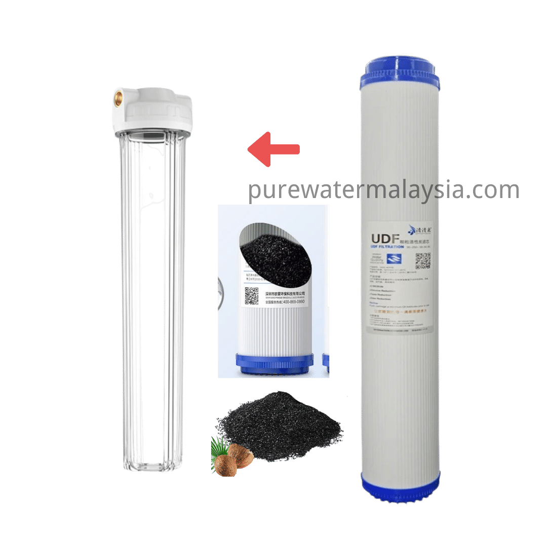 Granular Activated Carbon UDF 20 inch Filter Cartridges | Malaysia